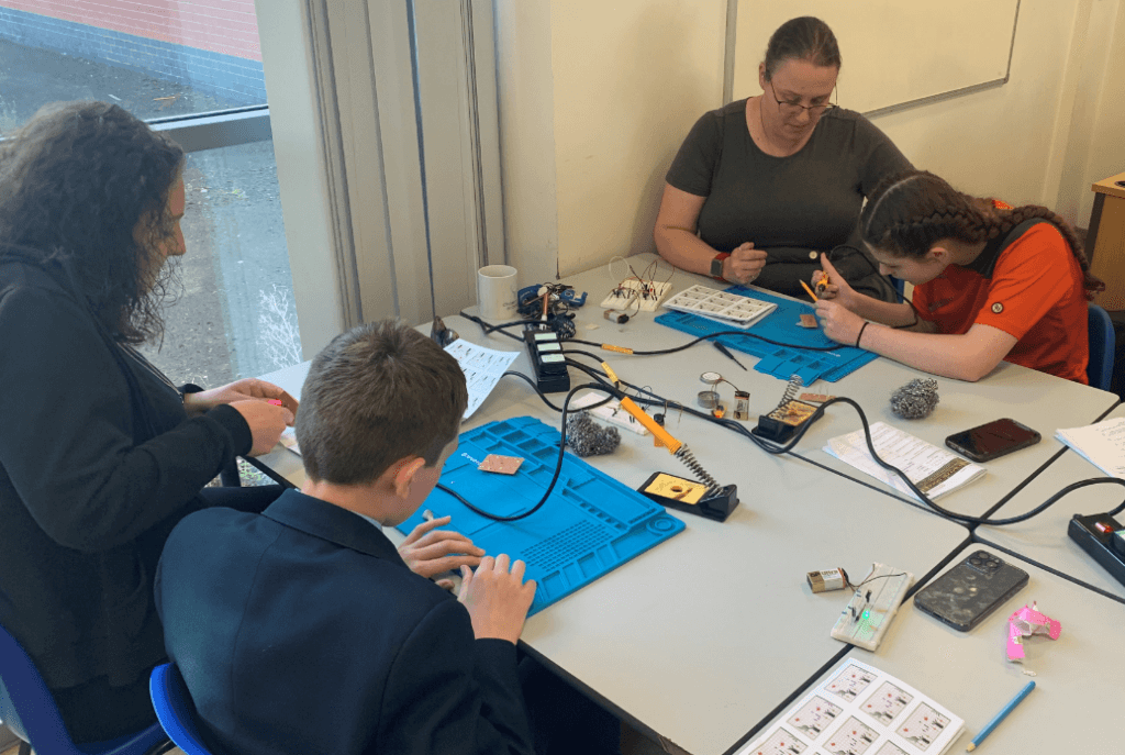 Exciting Update from our Electronics Course! – Chase Terrace Academy