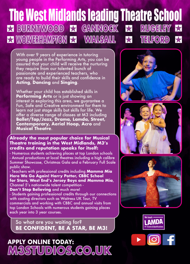 Lettings Spotlight: M3 Studios! – Chase Terrace Academy